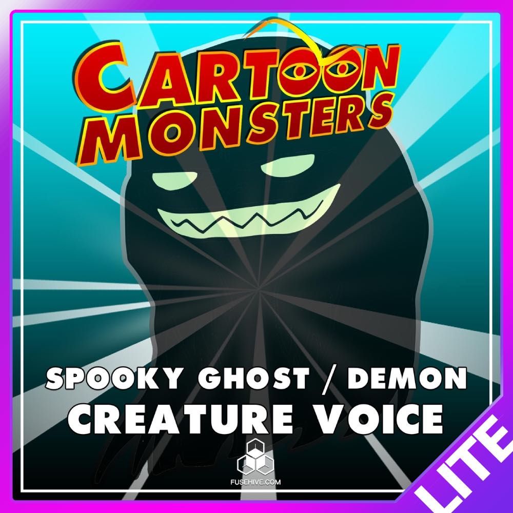 Spooky Ghost / Demon - Modern Cartoon Creature - Royalty Free Voice ...