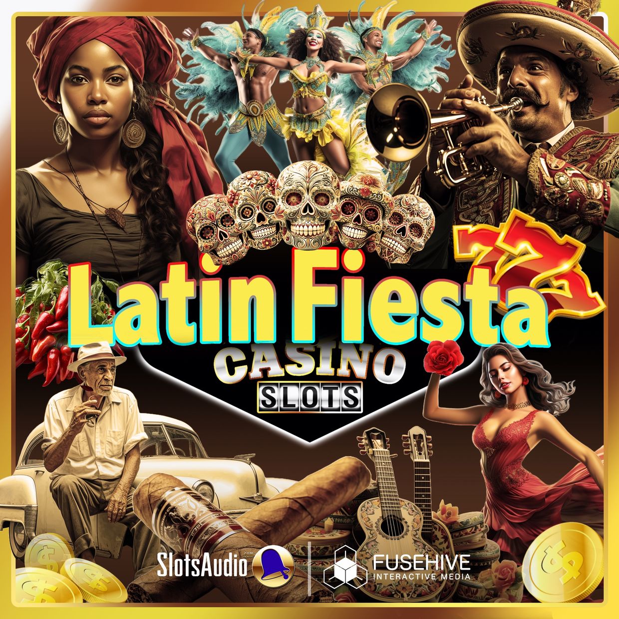 Royalty-Free Latin Fiesta Slot Game Casino Sound Effects Library ...