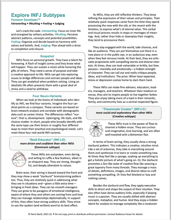 Subtypes Handout Pack