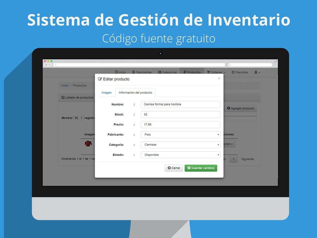 Sistema de Gestión de Inventario con PHP