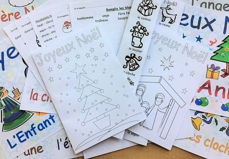 French Christmas Resources Pack