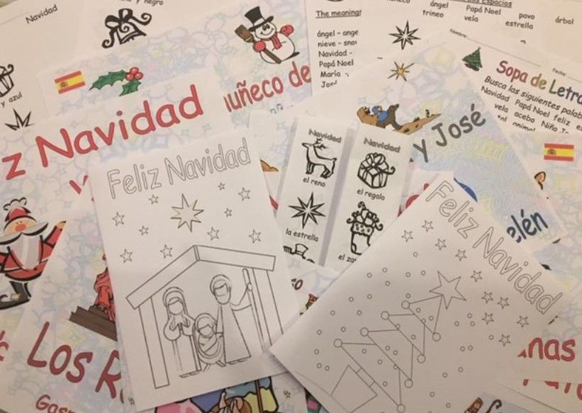 Spanish Christmas Resources, for primary school