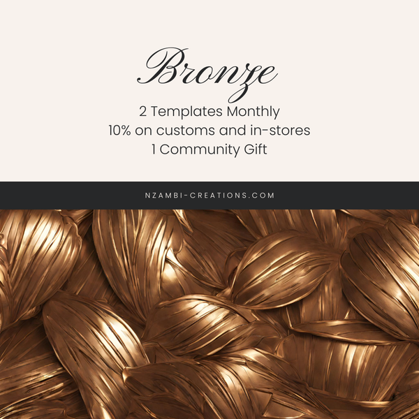 Bronze Membership (100% men)