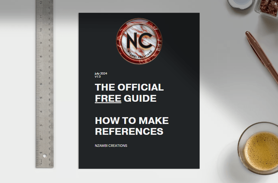 FREE OFFICIAL GUIDE - HOW TO MAKE REFERENCES