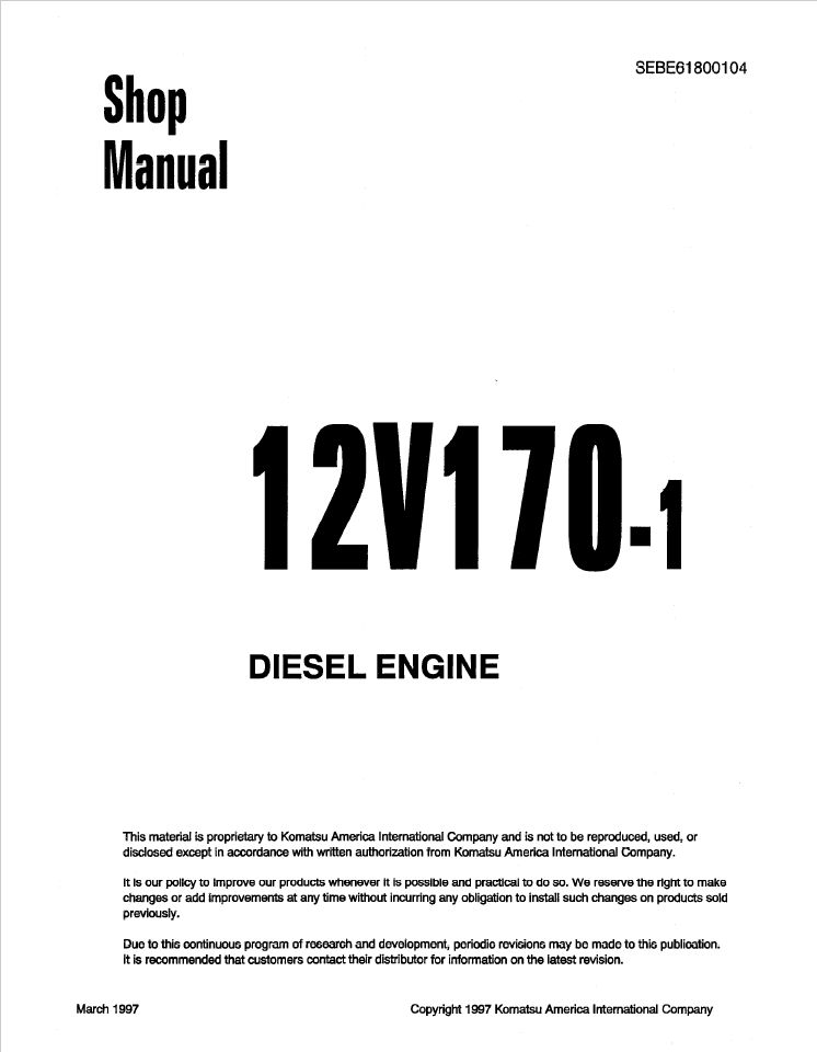 Fiat Kobelco Service Manual W130 EVOLUTION Wheel Loade