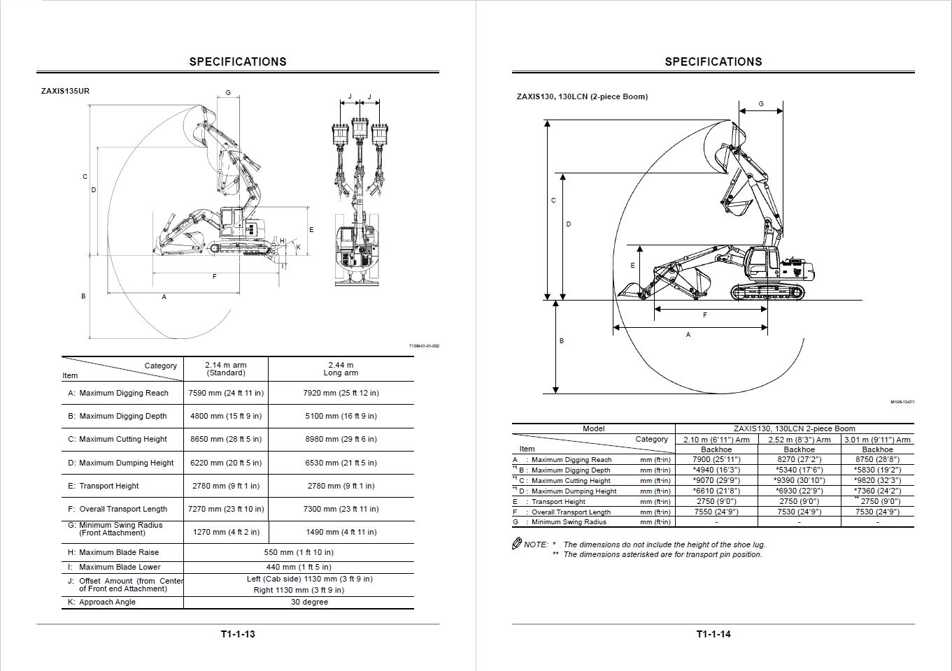 Hitachi Service Manual ZX110, ZX120 ZX125US ZX130 ZX130H ZX130LCN ...