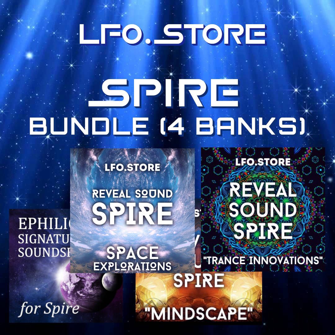 Special Offer - SPIRE Bundle 4 in 1 (216 presets!) - 50% OFF!