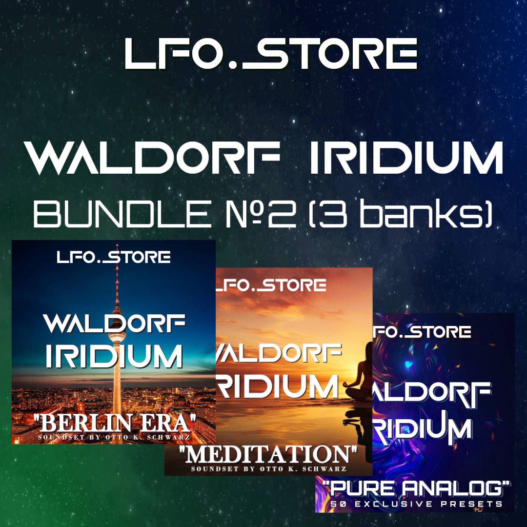 Special Offer - Waldorf Iridium / Quantum BUNDLE #2 (150 presets!)