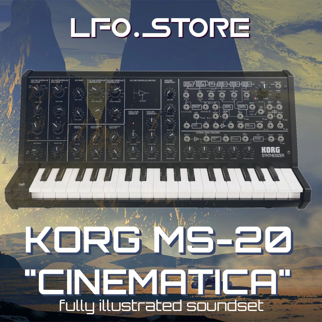 Korg MS-20 - "Cinematica" Exclusive Soundset