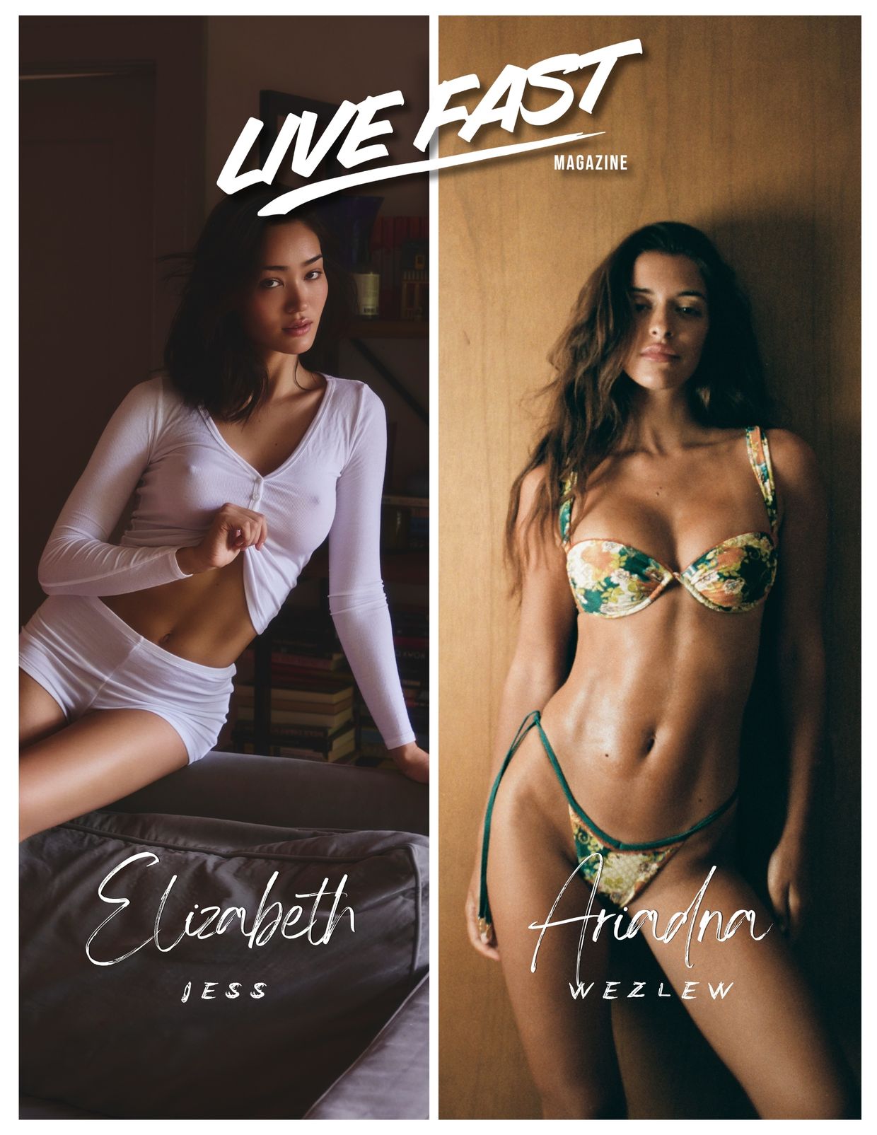 Volume 113 of LiveFAST Mag brings together two stunning editorials: Elizabeth Wood & Ariadna ...