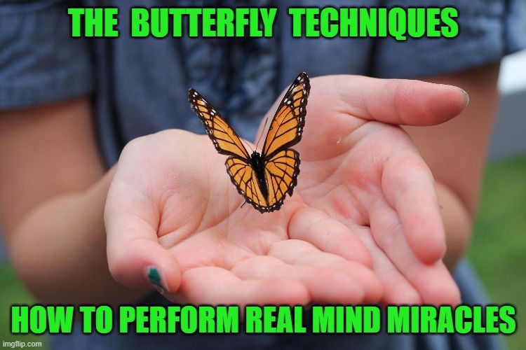 THE BUTTERFLY TECHNIQUES = HOW TO PERFORM REAL MIND MIRACLES