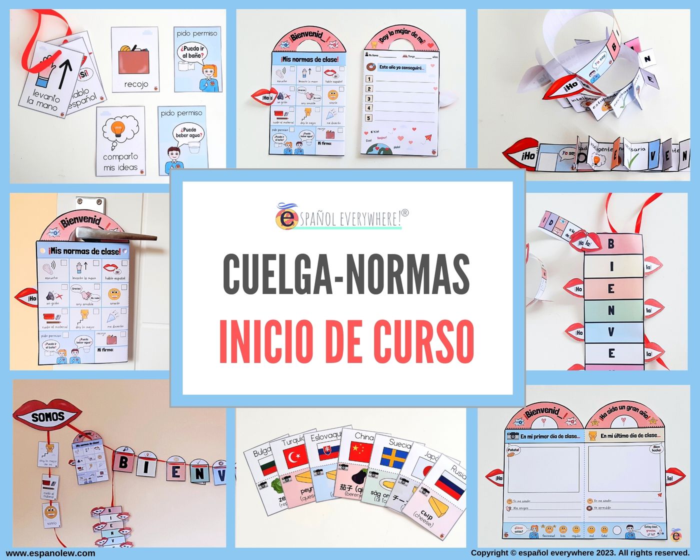 Juegos y manualidades para niños en clase de español. Ideas creativas ...