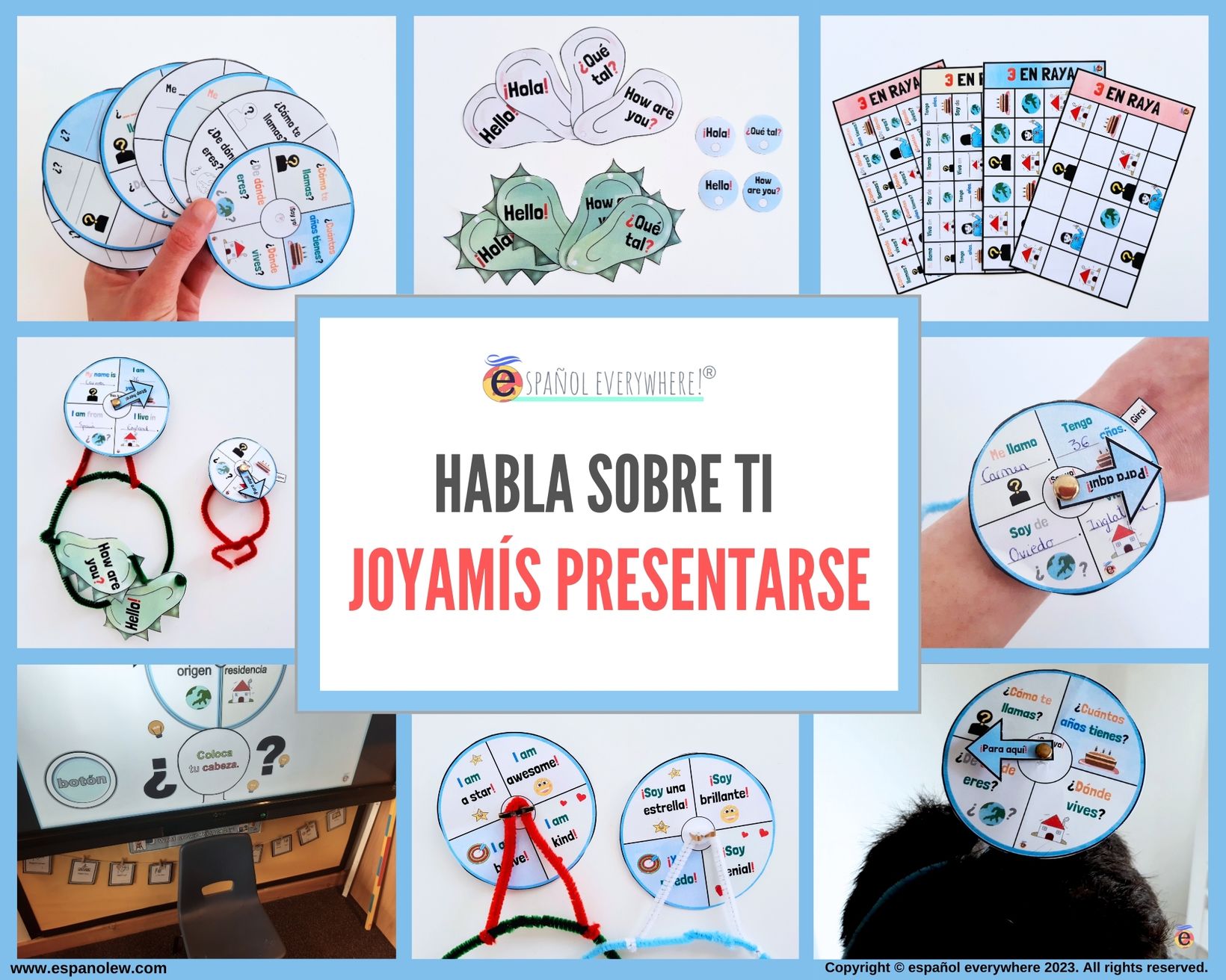 Juegos y manualidades para niños en clase de español. Ideas creativas ...