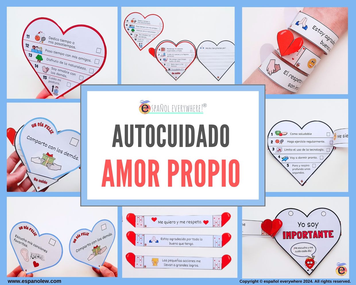 Actividades de autocuidado y amor propio para niños. Cómo trabajar el ...