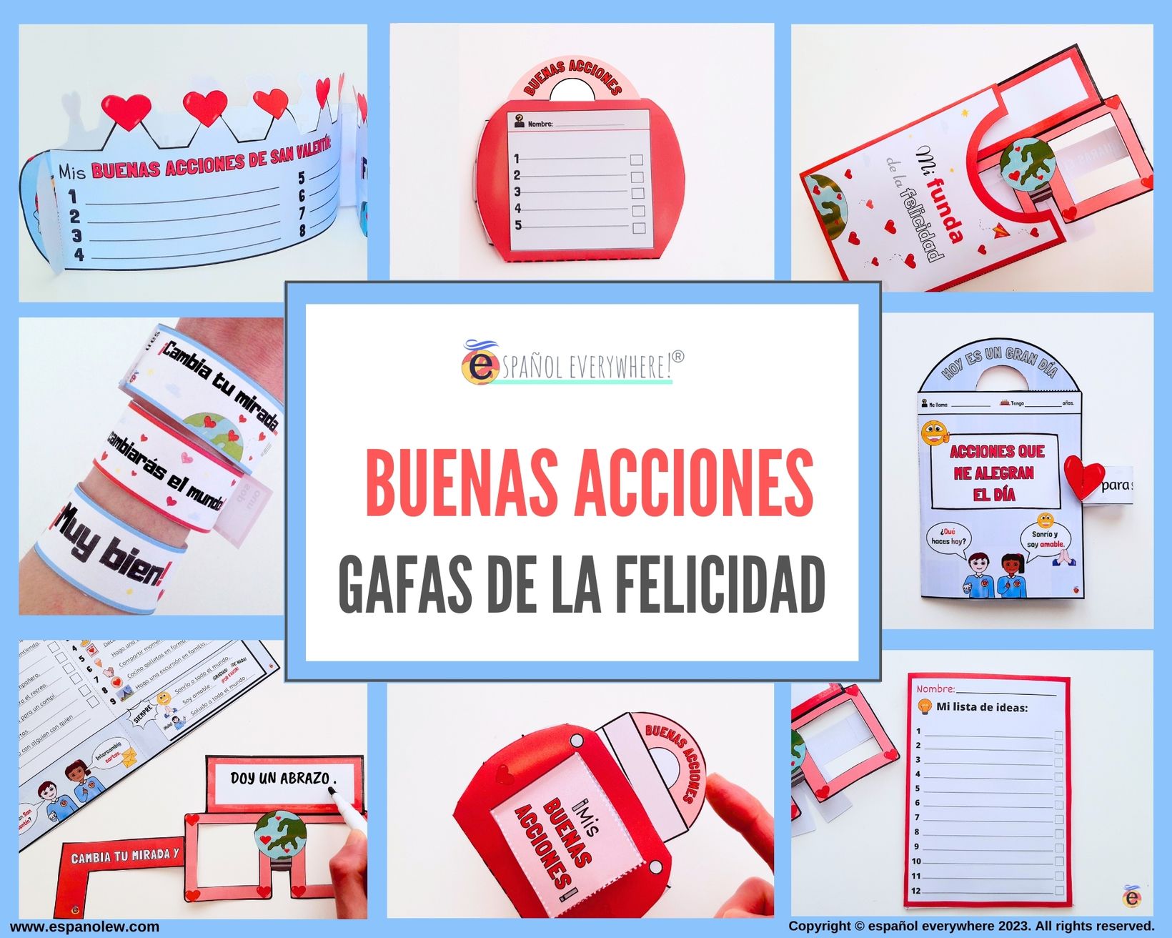 Juegos y manualidades para niños en clase de español. Ideas creativas ...