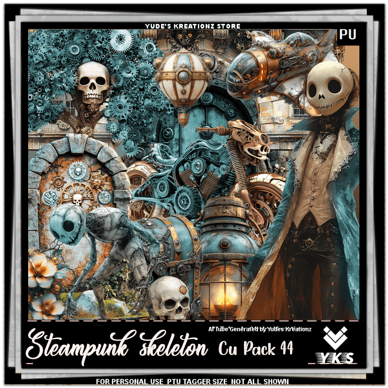 Skeleton cu pack 44
