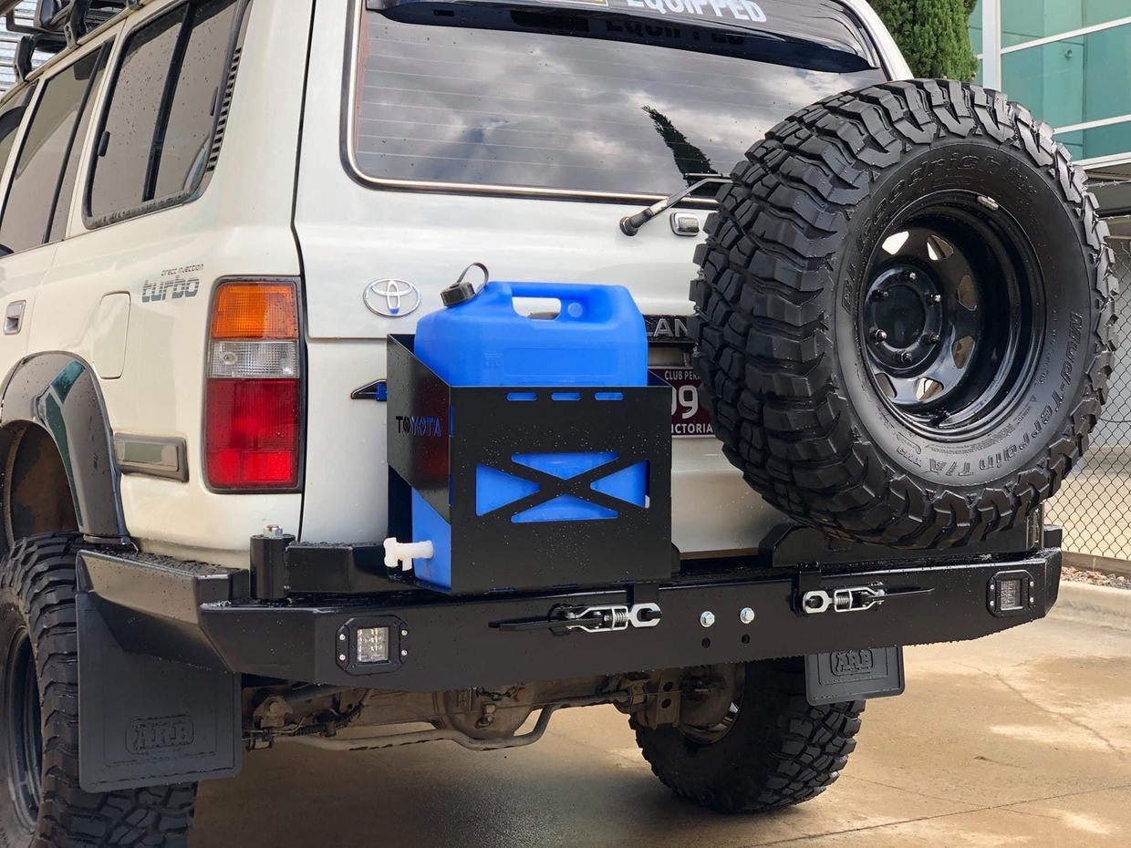 80 Series Rear Bar - Technical Drawing Kit