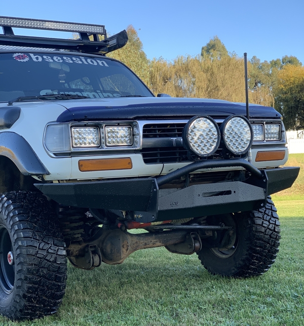 80 Series Front Bar - Technical Drawing Kit