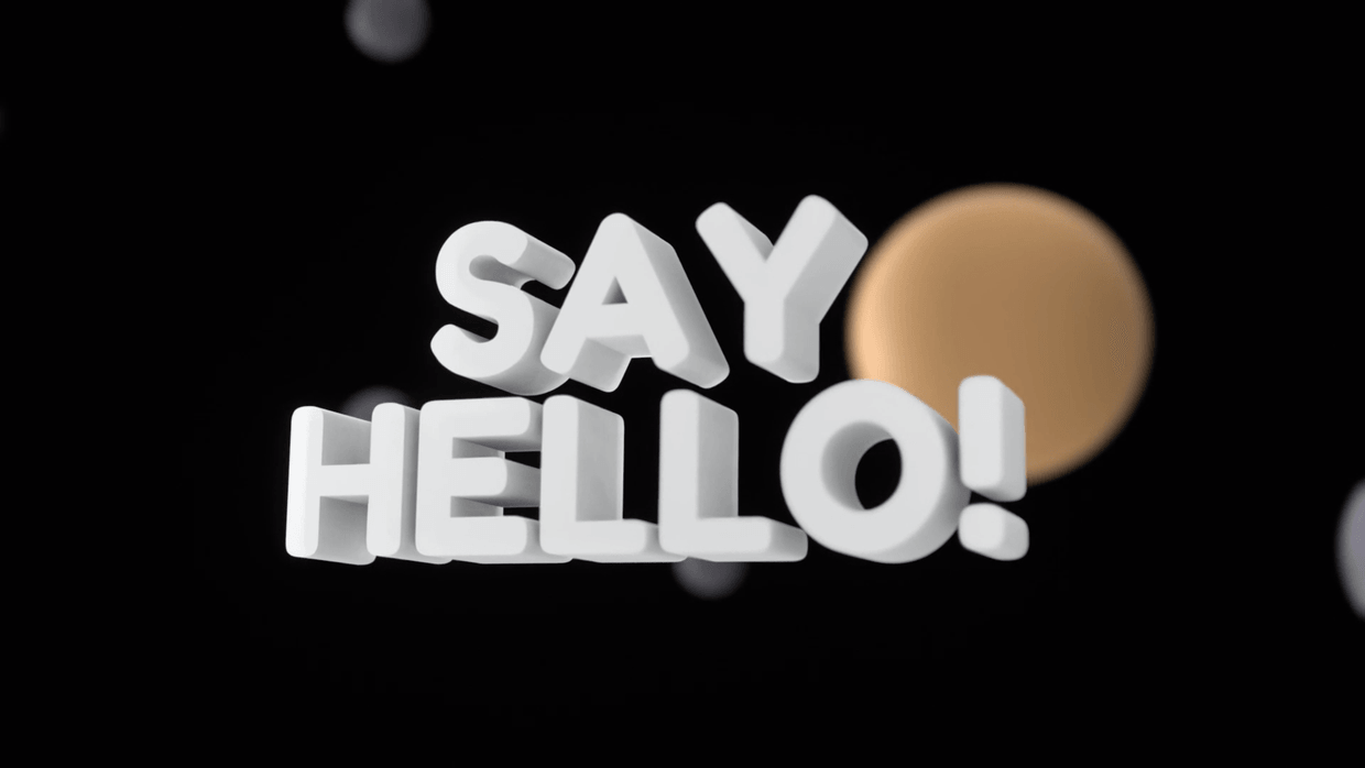 FREE - 25 Animated Text Overlays with Spheres - webm movies