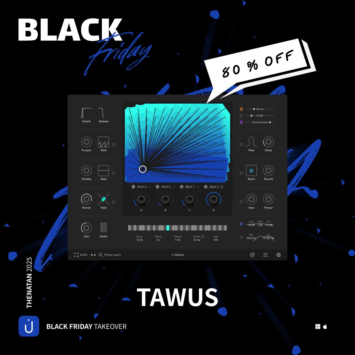 TAWUS VST – Multilayer Engine with 4 Samplers & 14 Effects | Thenatan