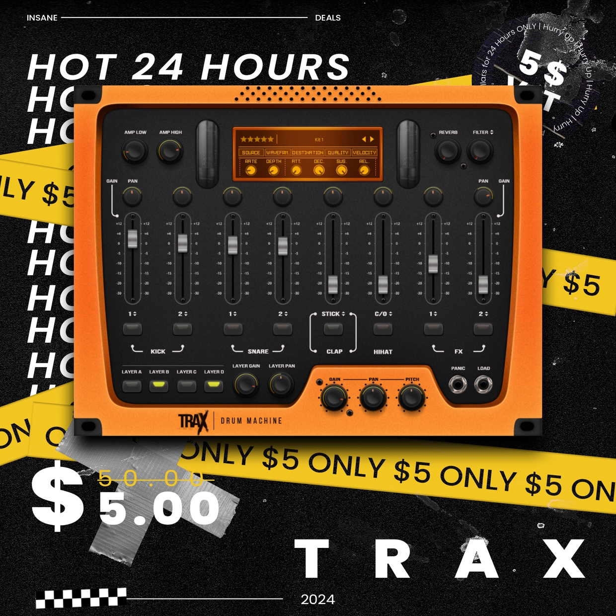 TRAX VST - THE DREAM DRUM MACHINE