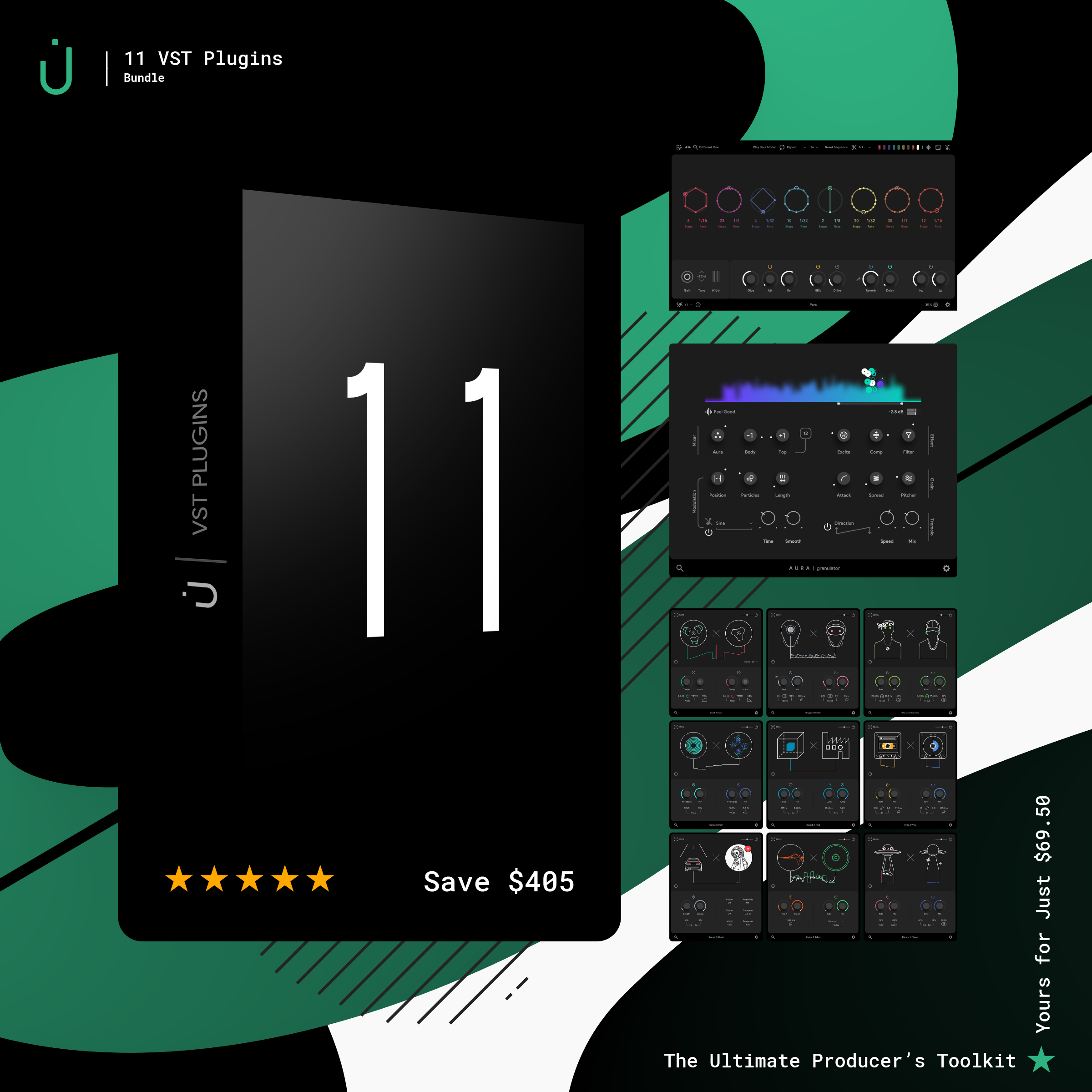 Thenatan Ultimate VST Plugin Bundle | 11 Must-Have VSTs for Only $69.50