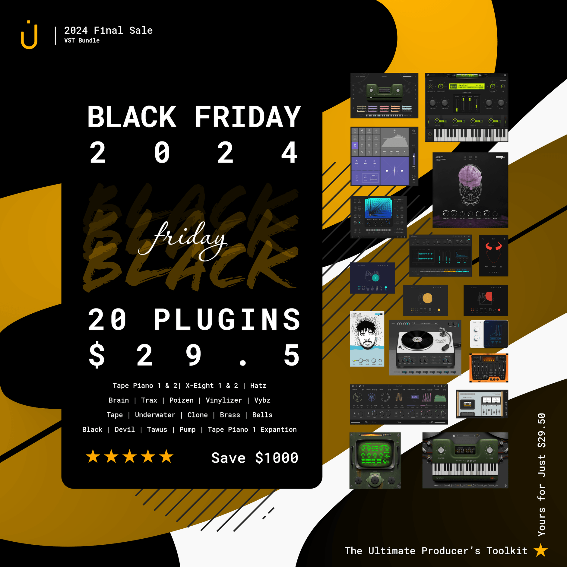 🚨 Black Friday Alert! 🚨 33 Plugins for $69 – It’s Thenatan’s biggest ...
