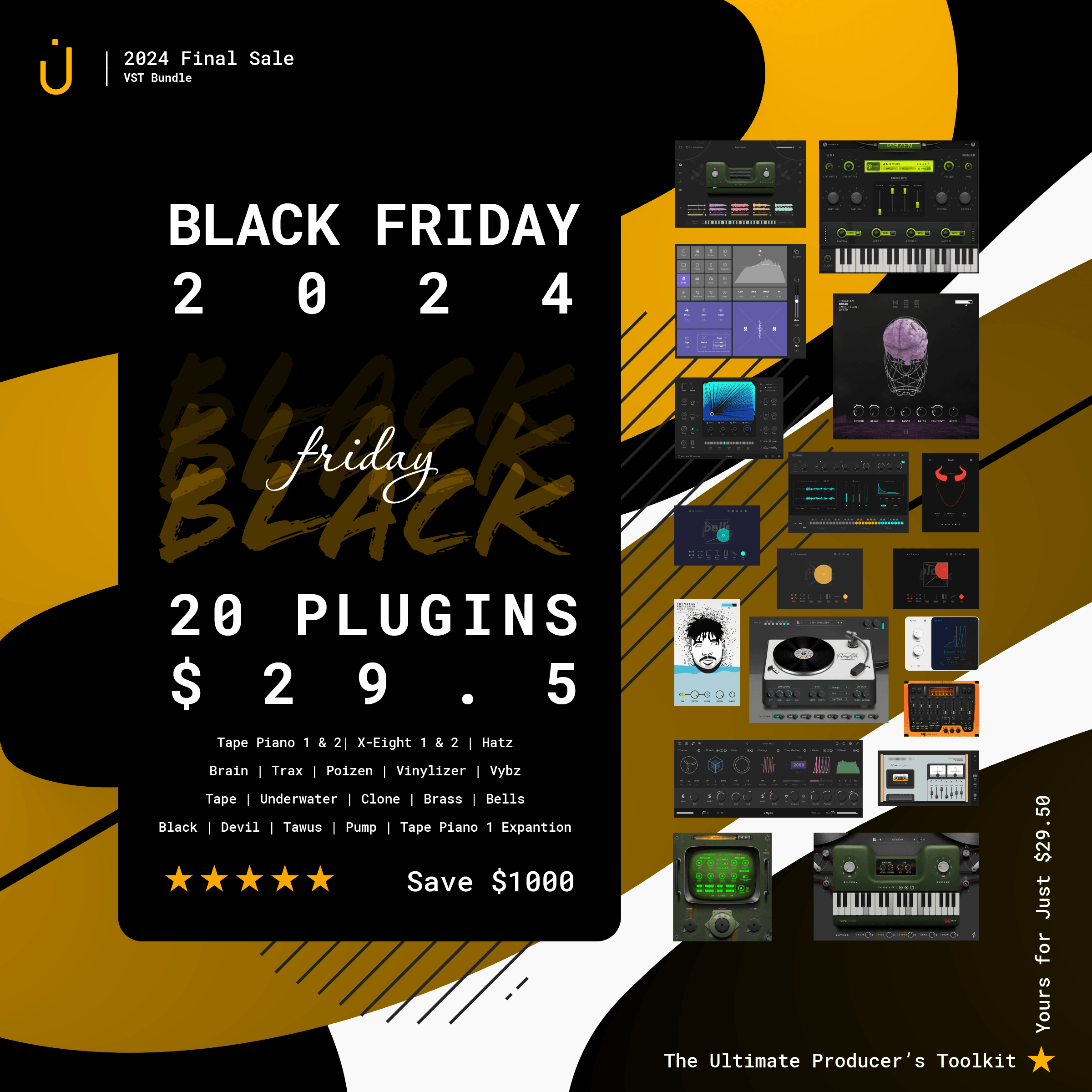 🚨 Black Friday Alert! 🚨 33 Plugins for $69 – It’s Thenatan’s biggest ...