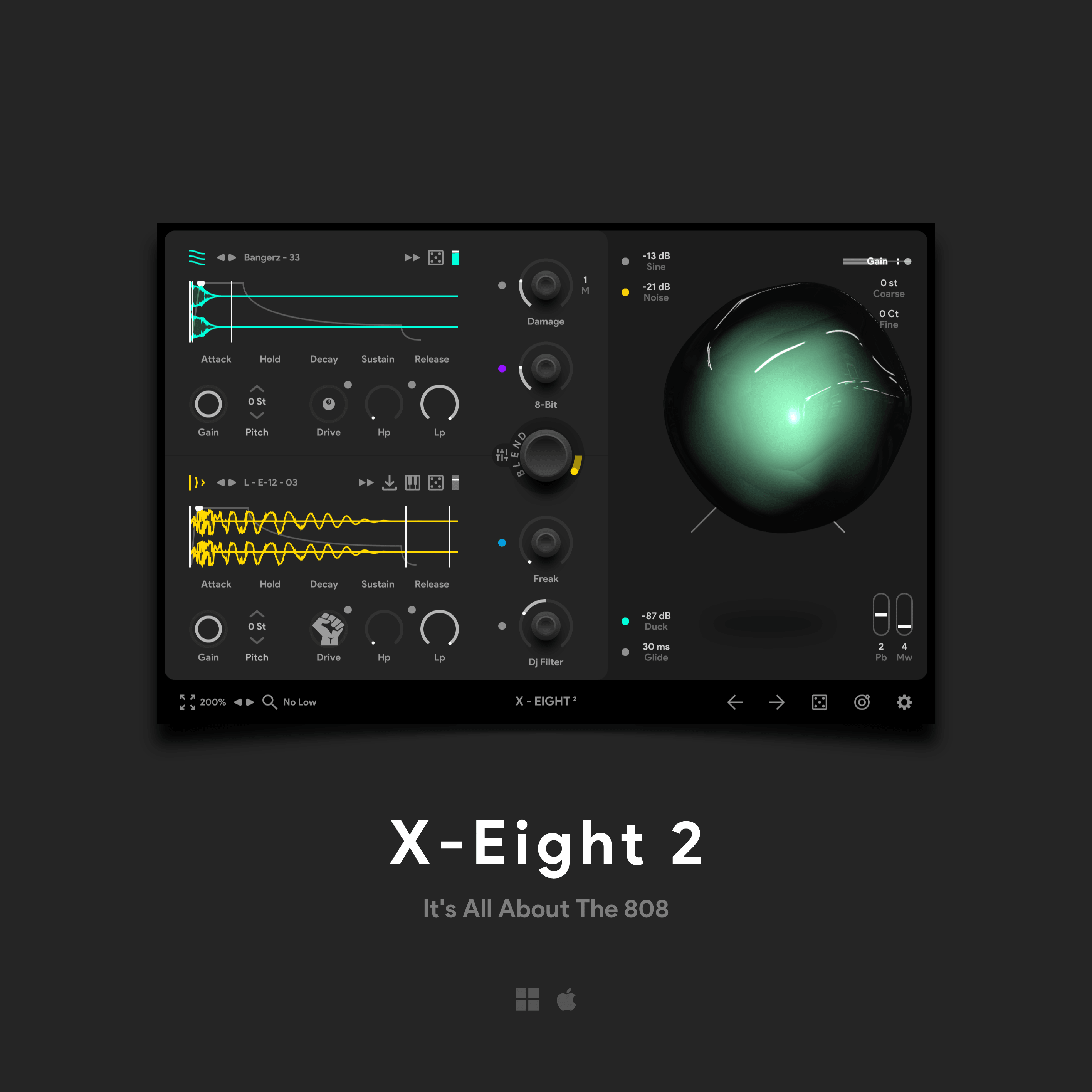 X-EIGHT 808 VST ★ +1000 Presets