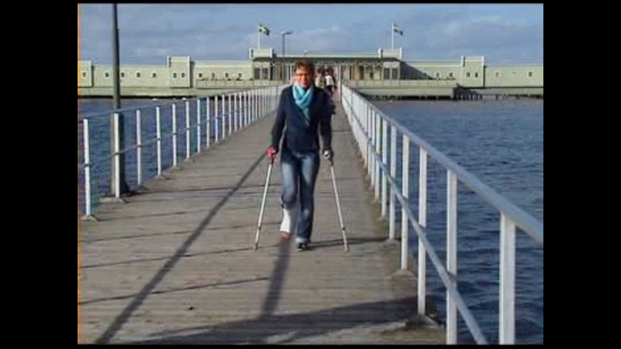 Sarah 8 SLC - I can dip my toes at the end of the cast in the water - 9 min