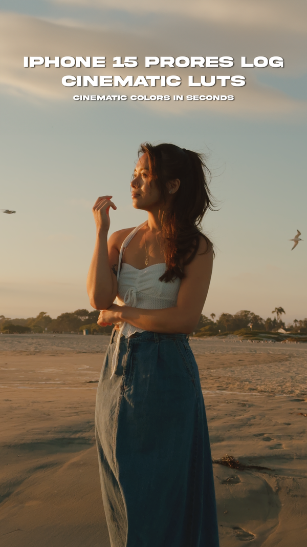 Iphone 15 ProRes Log Cinematic LUTs!