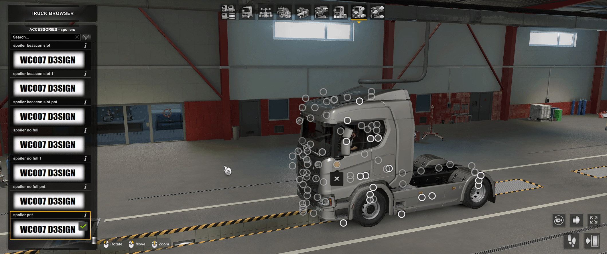 *[beaconbar tuning part] Scania NG beacon bars