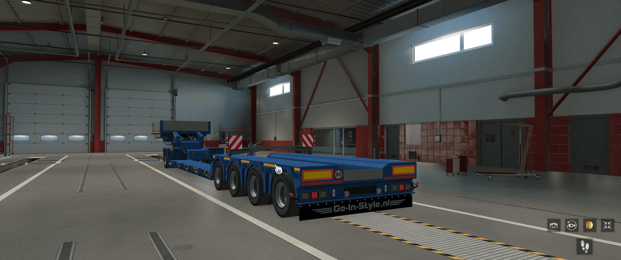 ; [chassis cover tuning part] Scania NG Geers chassi c