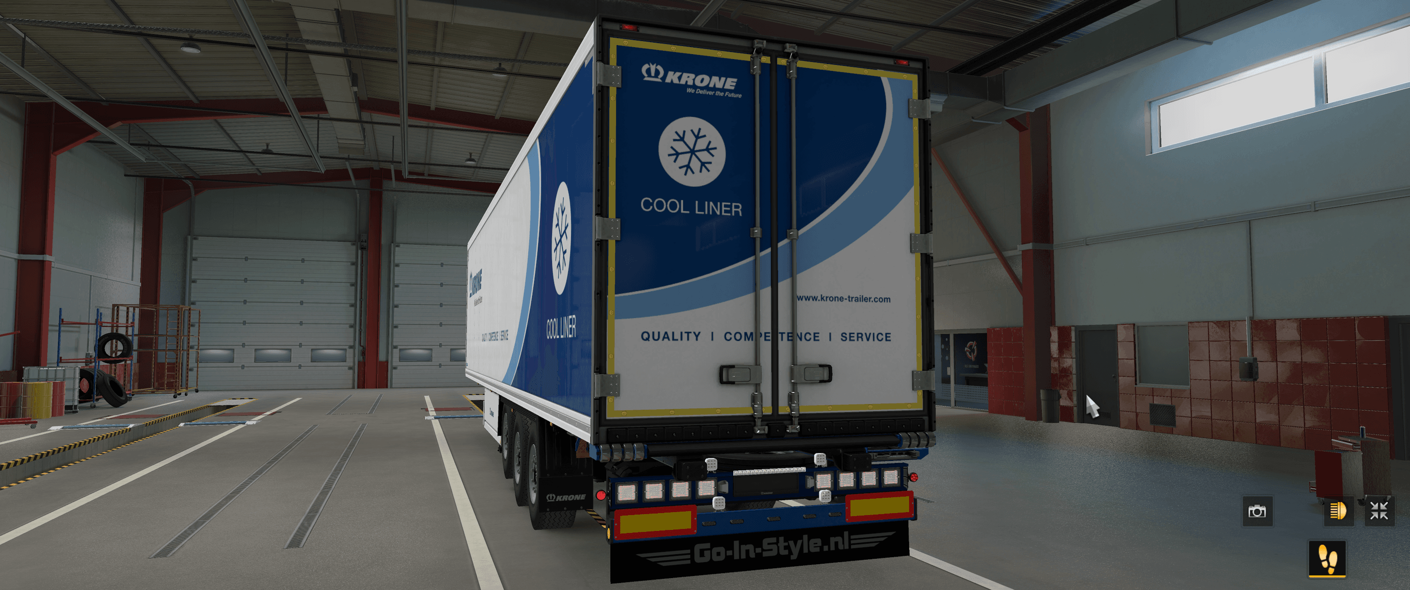 *[stripe tuning part] Scania NG grill stripes with tu