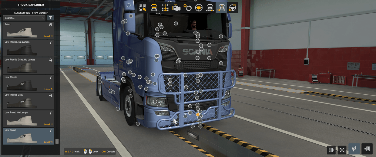 [bull bar tuning part] Scania NG NEW hypro bullbar V1