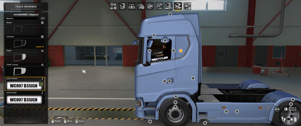 *[beaconbar tuning part] Scania NG beacon bars