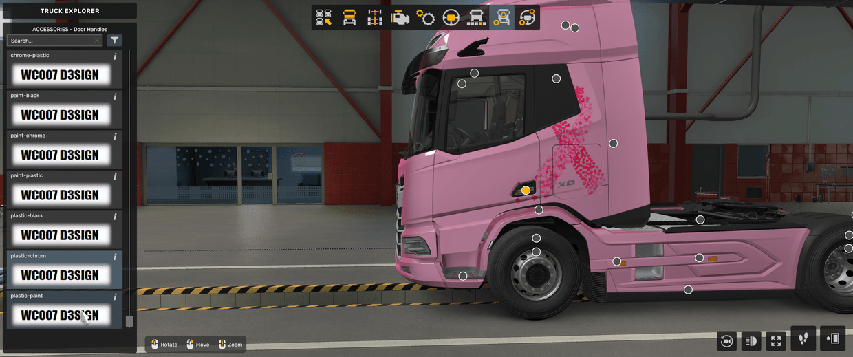 DAF XD mods