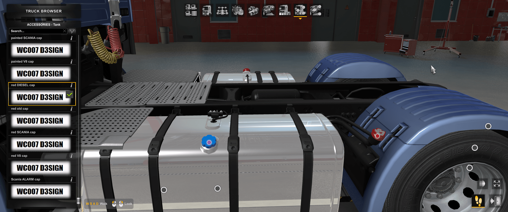 *[beaconbar tuning part] Scania NG beacon bars