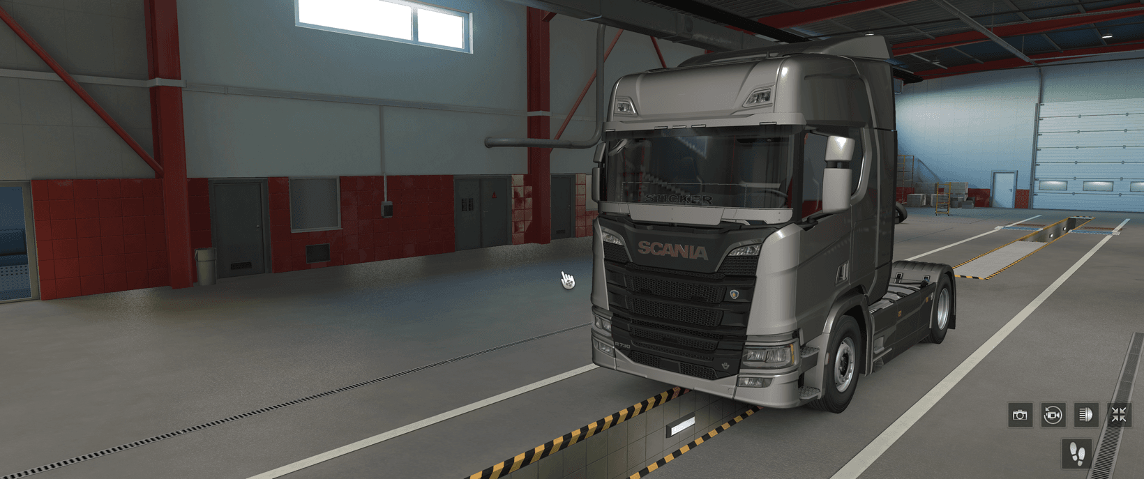 ; [chassis cover tuning part] Scania NG Geers chassi c