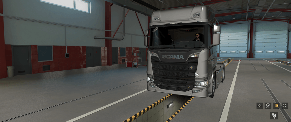 ; [chassis cover tuning part] Scania NG Geers chassi p