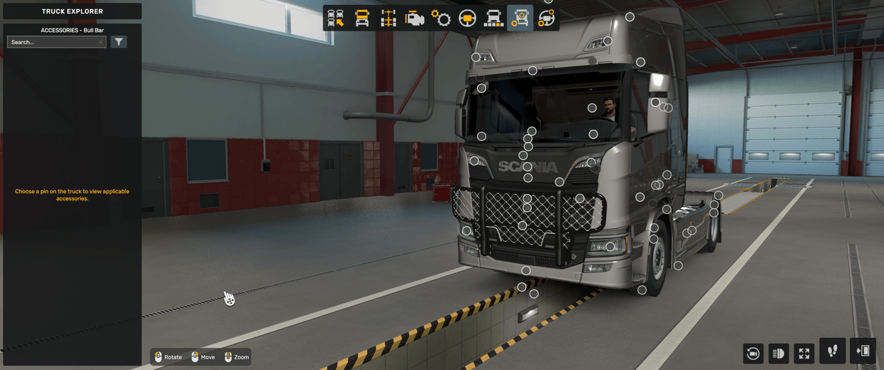 [bull bar tuning part] Scania NG NEW hypro offroad bullbar V2