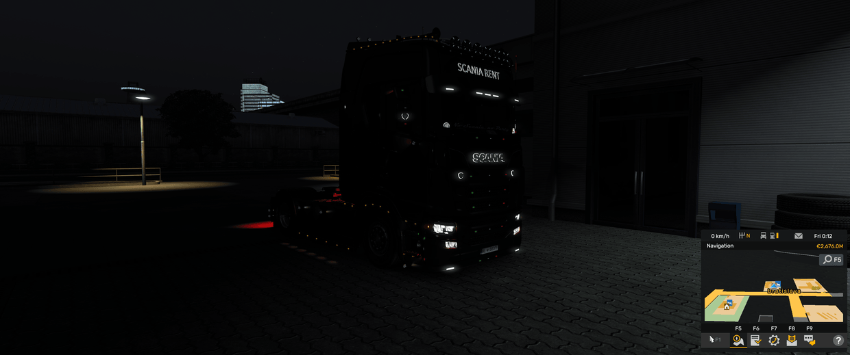 ˇ [ledlo tuning part] Scania NG Led badge slots for mirrors