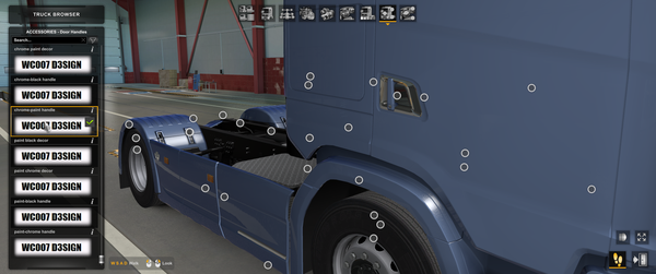 [rear bumper tuning part] SCS ownable Krone Trailer re