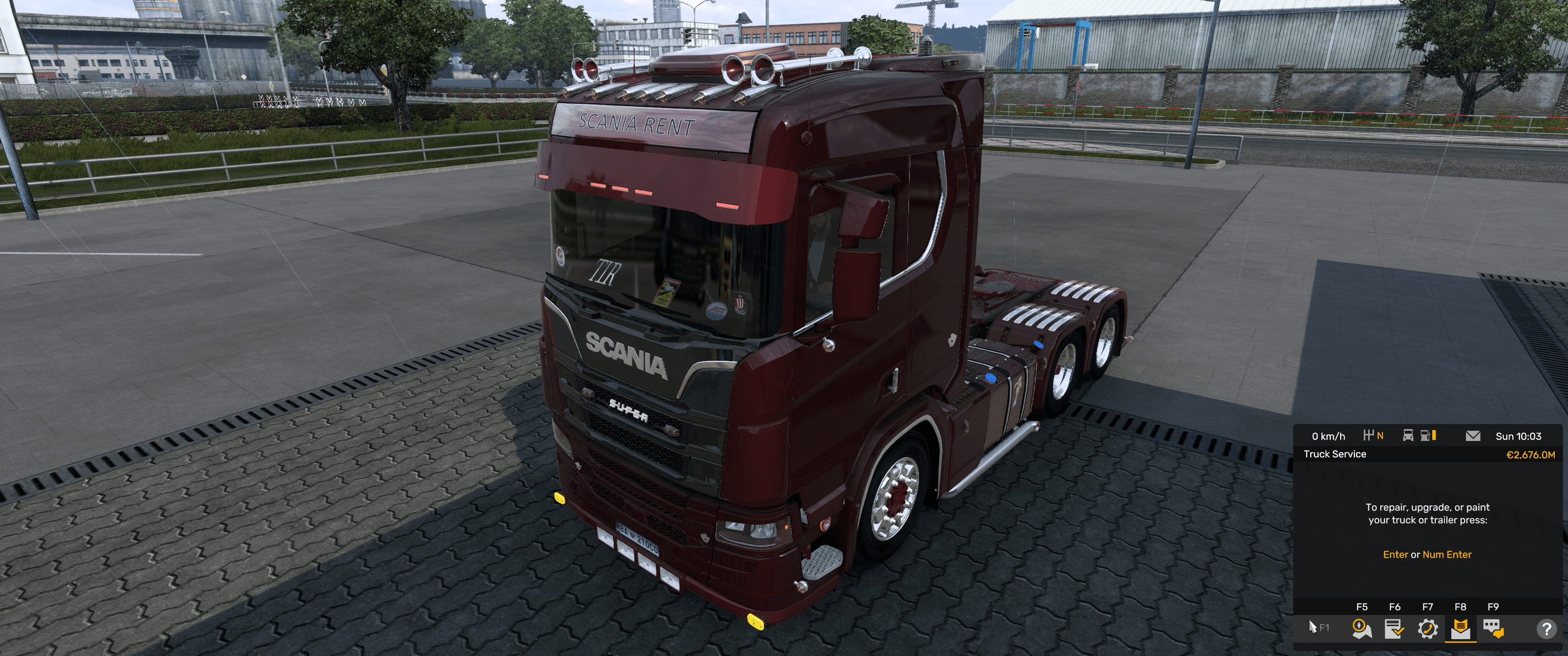Scania NG mods