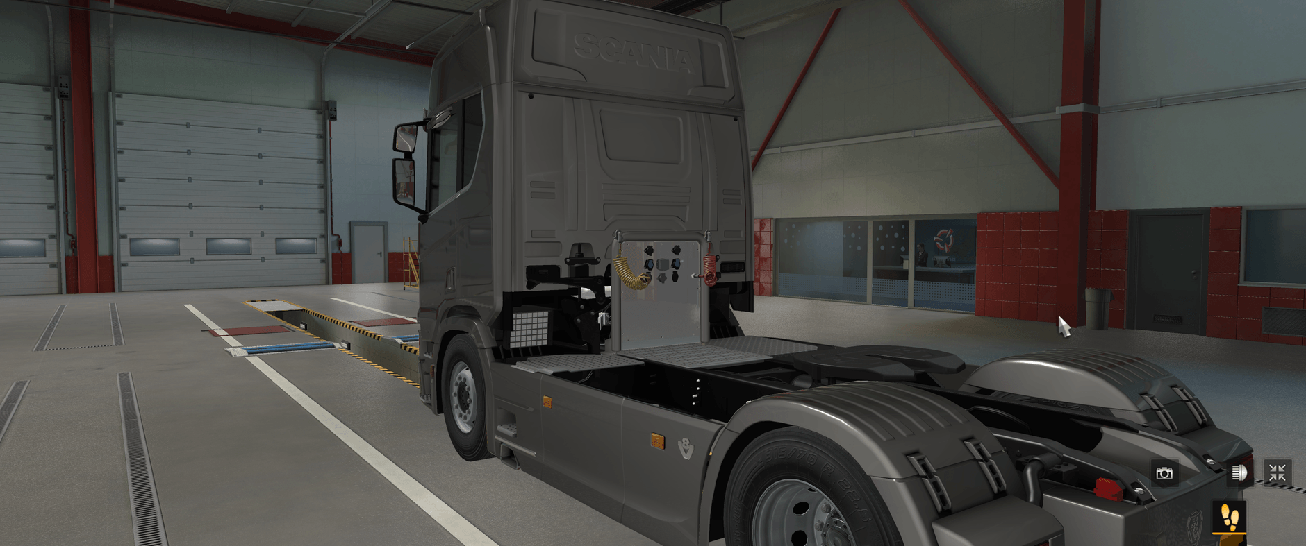 [rear bumper tuning part] Scania NG Moens rear bumper