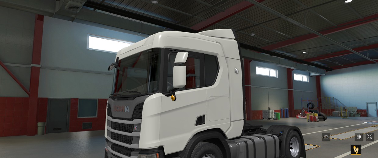 ~ [main mirrors tuning part] Scania NG mirrors with slots