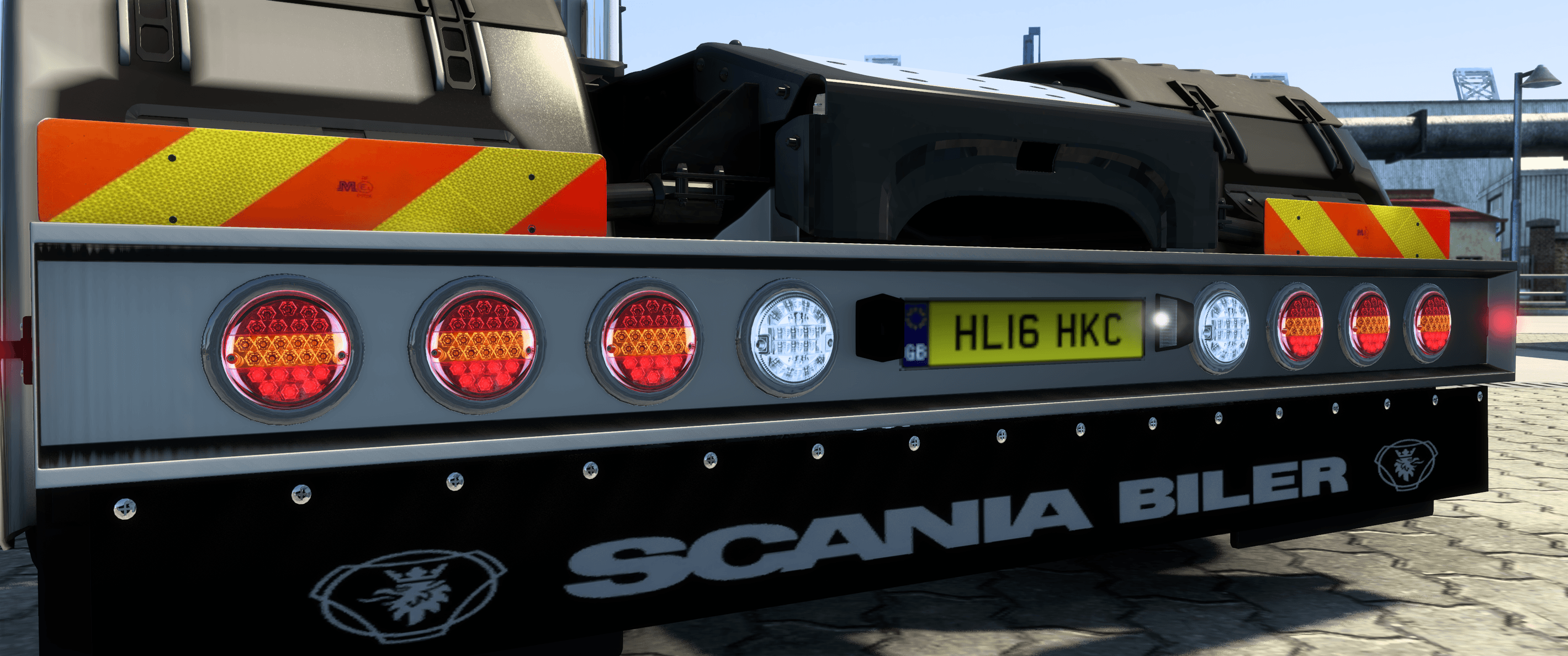 *[libox tuning part] Scania NG front bumper lights and talmu lights