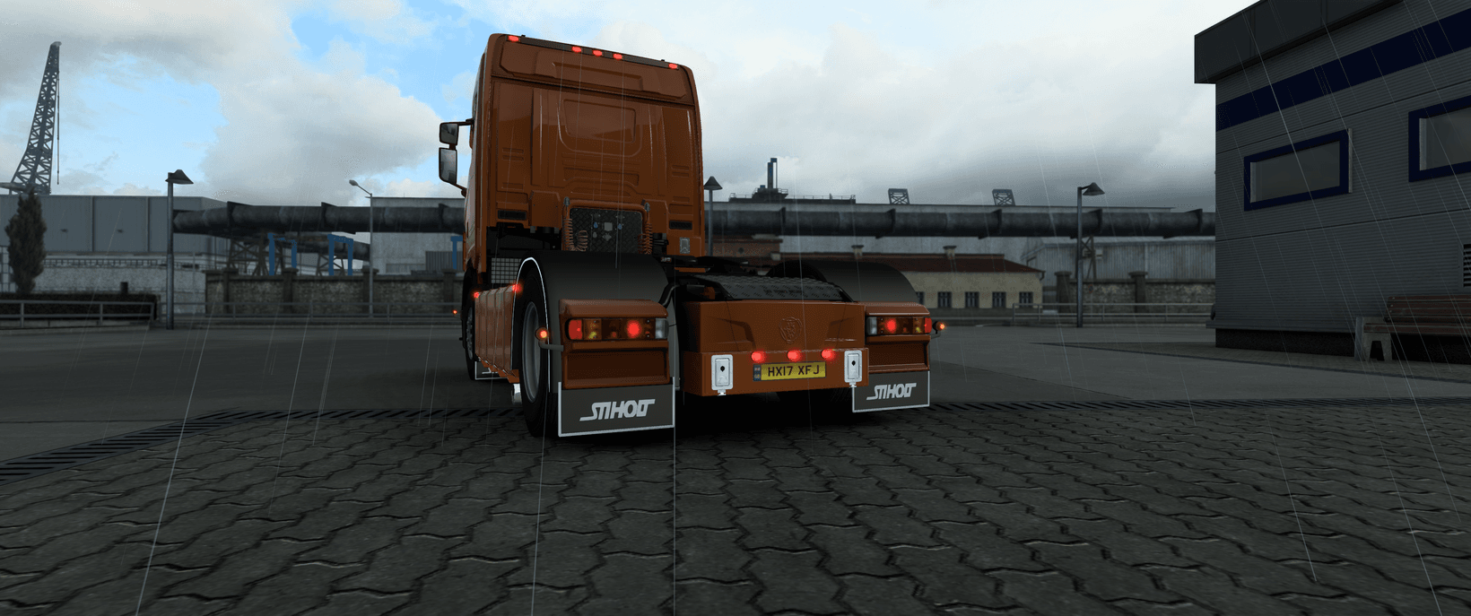 [roof lights tuning part] Scania NG Holland, Nordic style lightbox