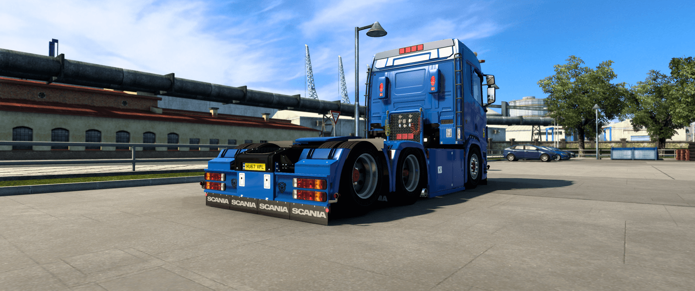 *[mad tuning part] Scania NG Mad eye deflector for hea