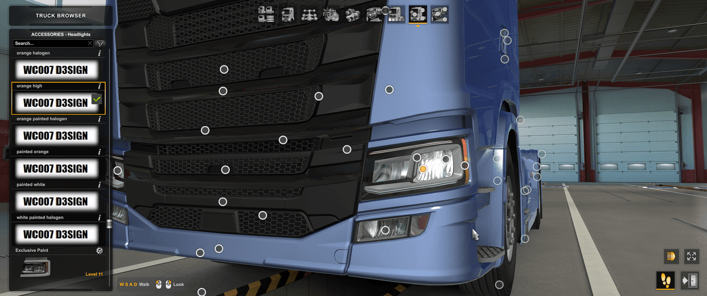 [rear exhaust tuning part] Scania NG Nick Valk exhaust